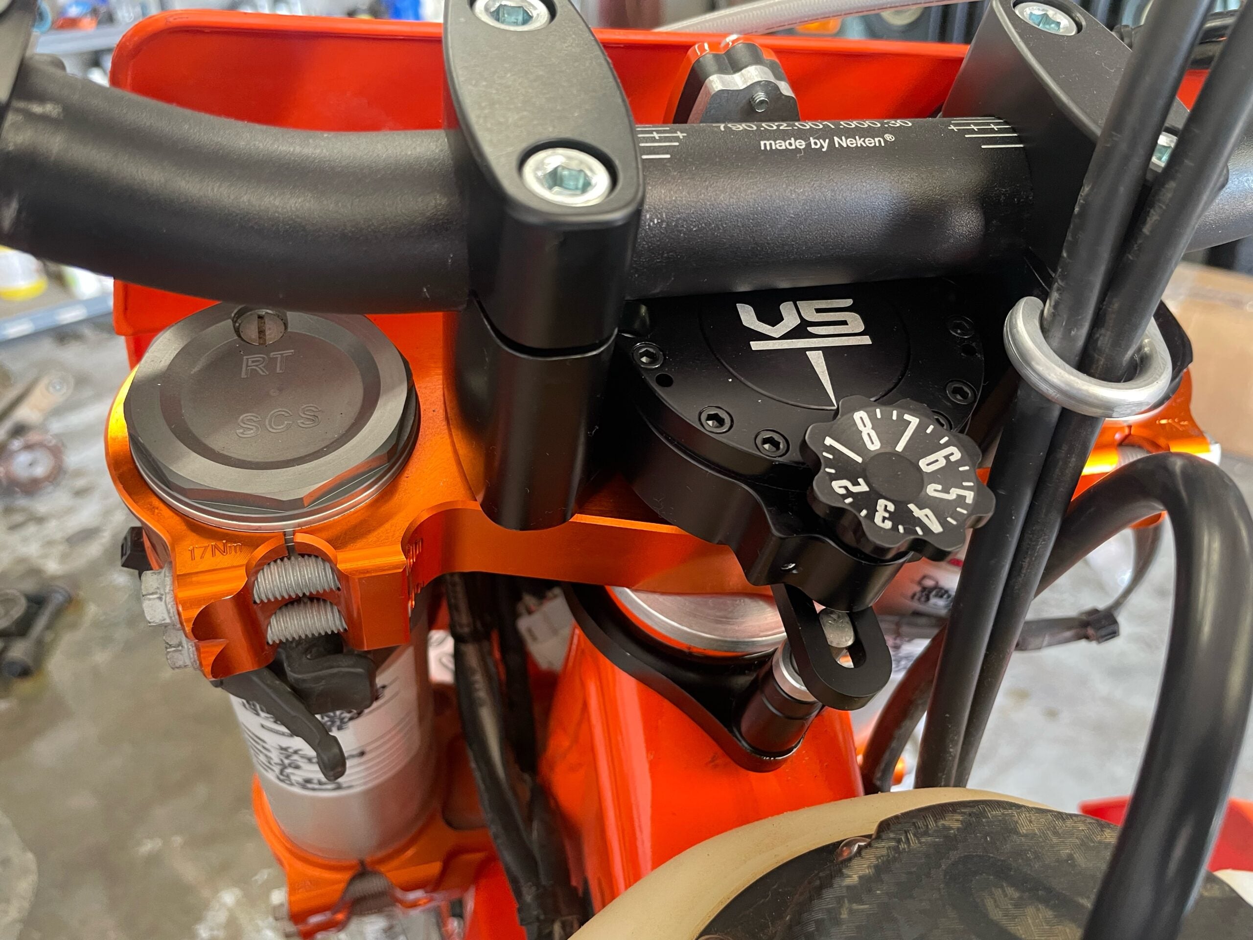 GPR V5 Fat Bar Dirt Bike Stabilizer Kit KTM ALL XC 2008-2009 ...