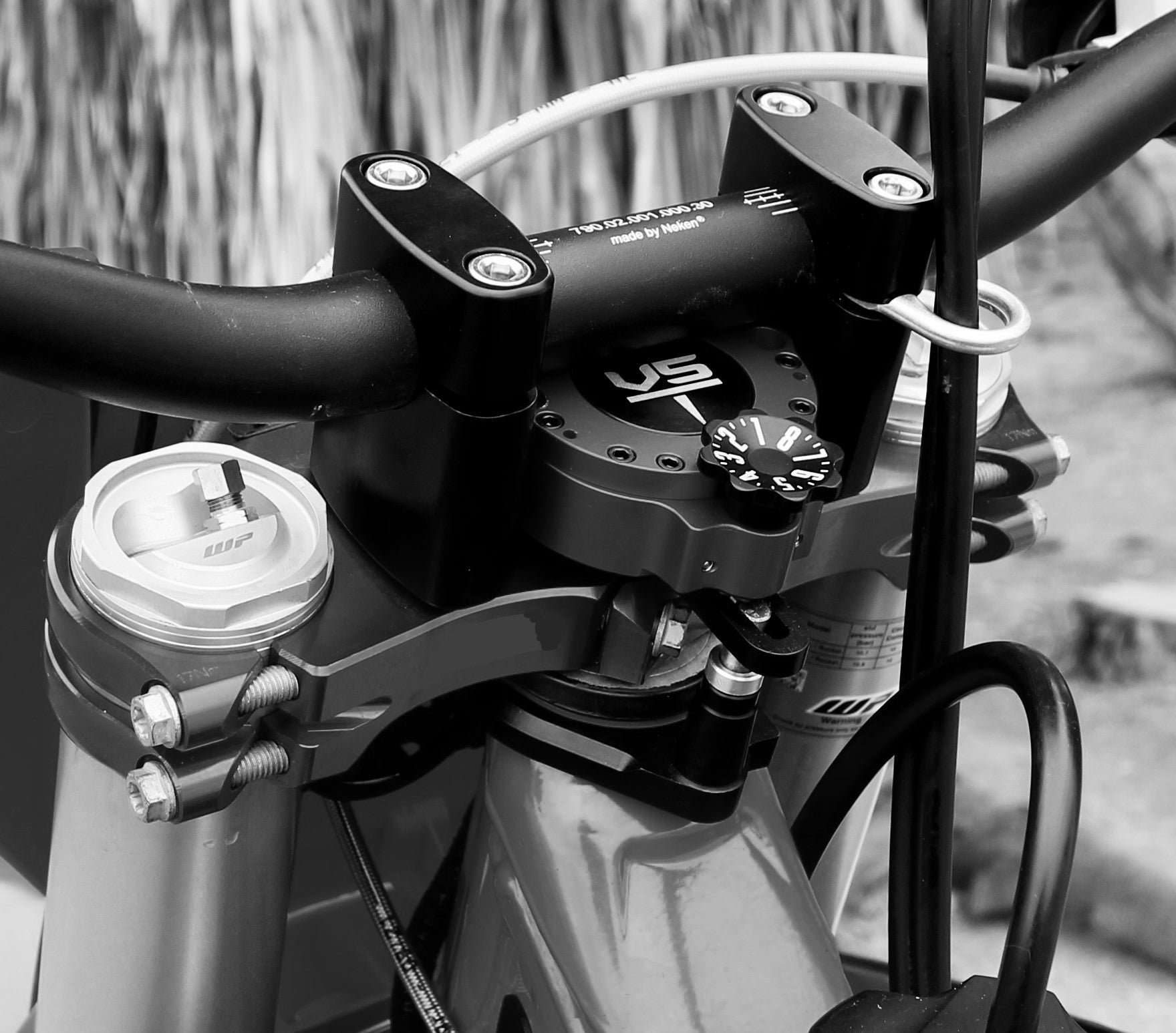 GPR V5 Fat Bar Dirt Bike Stabilizer Kit KTM ALL XC-W 2006-2007 ...