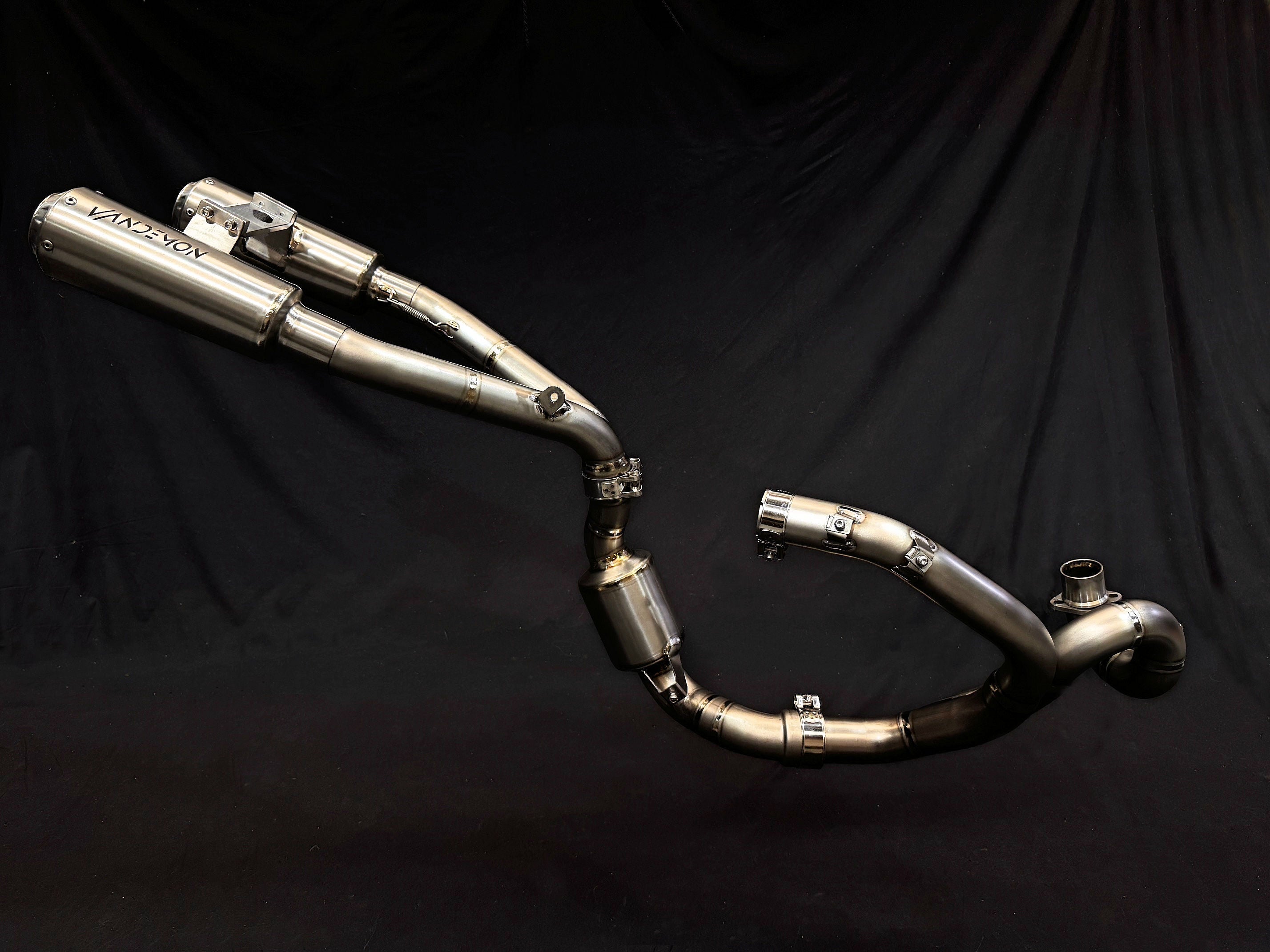 Vandemon Titanium Exhaust System Ducati Scrambler 1100 Pro 2020-2025 ...
