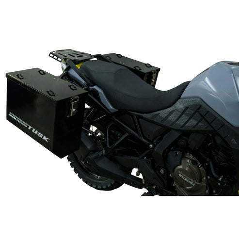 Tusk Aluminum Panniers with Pannier Racks SUZUKI V-Strom 800 2024 ...