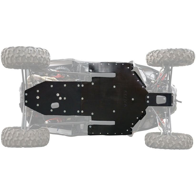 Tusk Quiet-Glide Skid Plate 3/8" Polaris RZR XP 1000 Premium 2024-2026