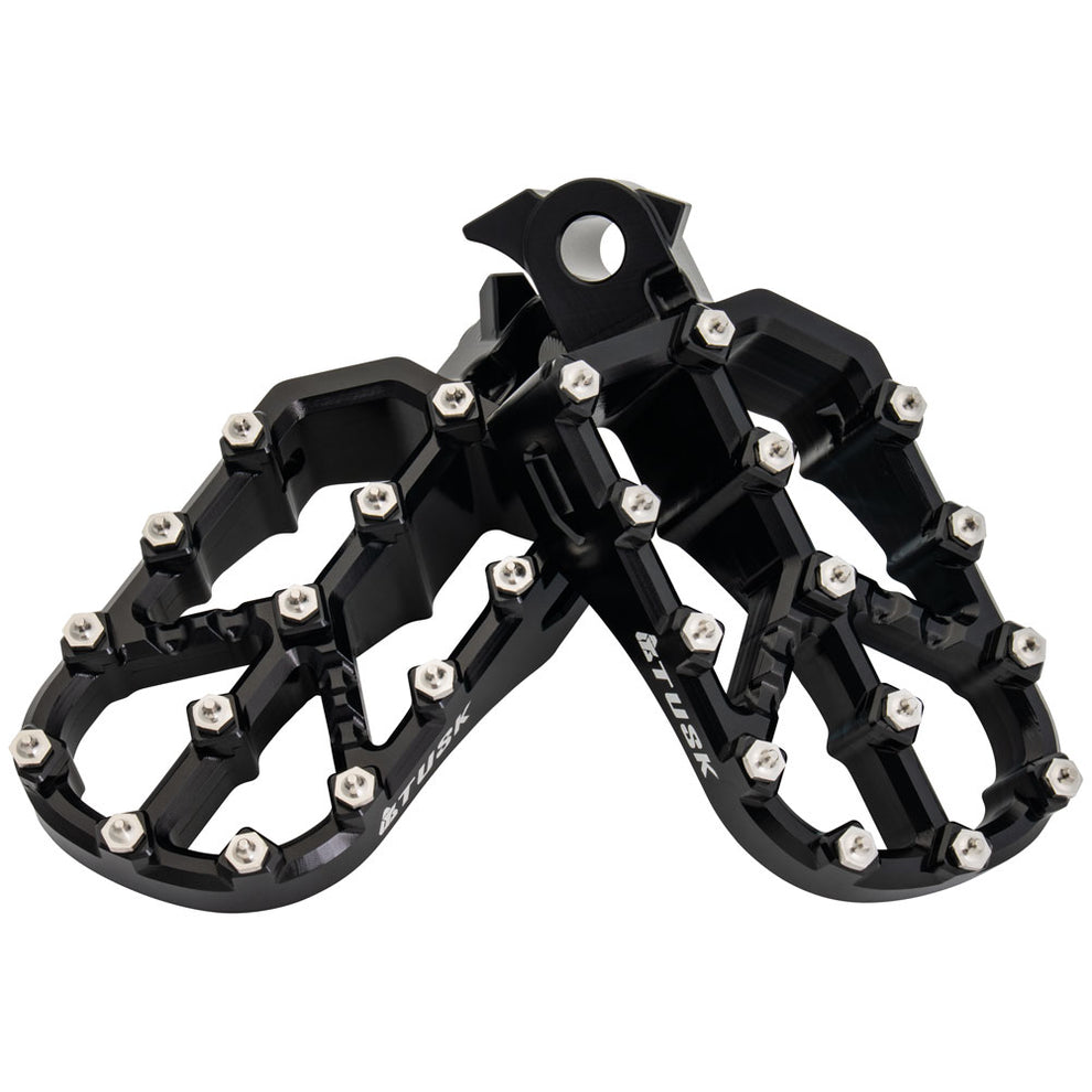 Tusk Strike Billet Moto Foot Pegs Honda Transalp XL750 2024–2025 ...