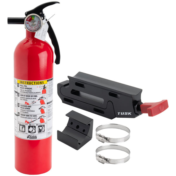 Tusk UTV Billet Fire Extinguisher Pro Fit Cage Kit Can-Am Maverick Spo